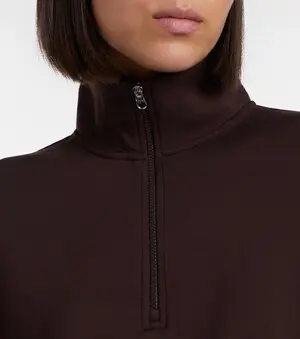 Varley Sian Half-zip Sweatshirt - Brown