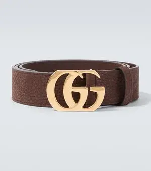 Gucci Gg Marmont Belt - Brown