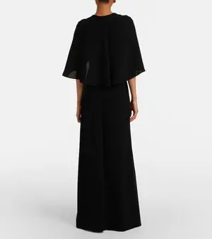 Max Mara Elegant Cady Gown - Black