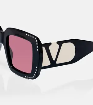 Valentino Garavani Viva Superstar Square Sunglasses