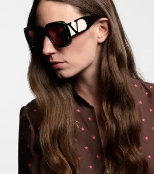 Valentino Garavani Viva Superstar Square Sunglasses