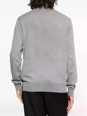 Balmain Logo-embroidered Roll-neck Sweater