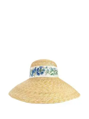 FERRAGAMO Wide-brim Hat - Neutrals