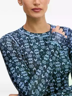 Kari Traa Fair Isle Long-sleeve Base-layer Top