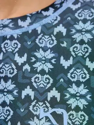 Kari Traa Fair Isle Long-sleeve Base-layer Top