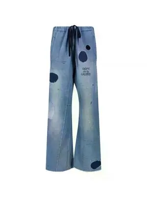 GALLERY DEPT. Logo-print Patched Track Pants