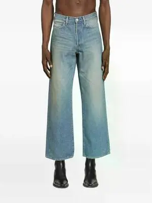 STEIN Flared Wide-leg Jeans