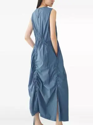 STUDIO TOMBOY Shirred Sleeveless Maxi Dress