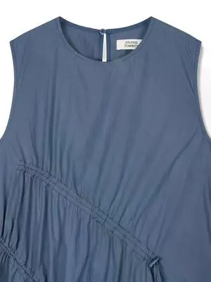 STUDIO TOMBOY Shirred Sleeveless Maxi Dress