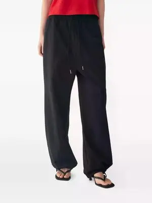 STUDIO TOMBOY Drawstring Waist Wide-leg Trousers