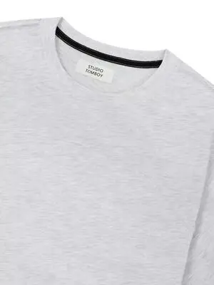 STUDIO TOMBOY Embroidered Back T-shirt - Grey