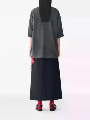 STUDIO TOMBOY Long Skirt With Drawstring Waist
