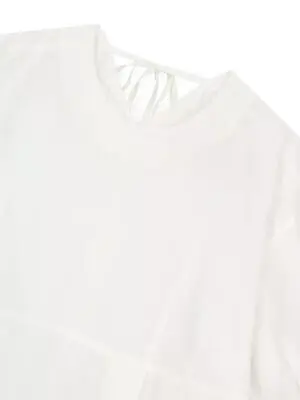 STUDIO TOMBOY Puff-sleeve Tie-fastening Blouse