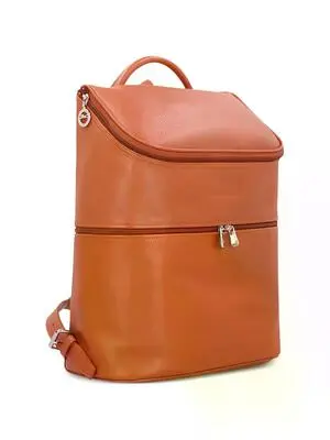 Longchamp Le Foulonné Grained-leather Backpack