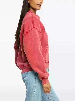 Cinq À Sept Logo Print Washed Sweater