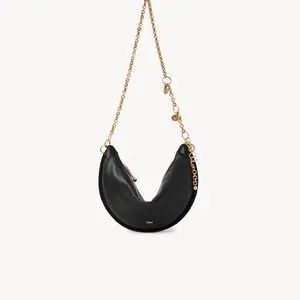 Chloé Icons Shoulder Bag In Soft Leather - Black
