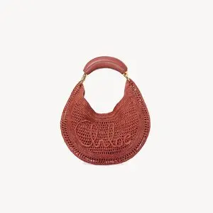 Chloé Chloé Summer Banana Hobo Bag Ginger Red