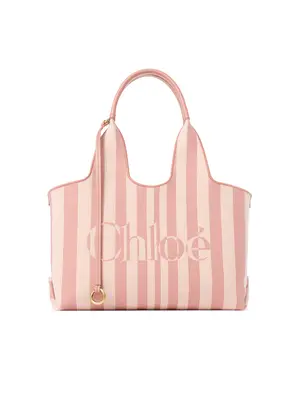 Chloé Jacquard East-west Tote Bag - Nougat