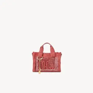 Chloé Chloé Small Summer Banana East-West Tote Bag Ginger Red
