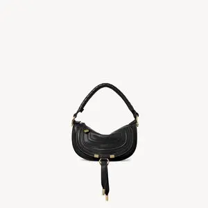 Chloé Mini Marcie Shoulder Bag - Black
