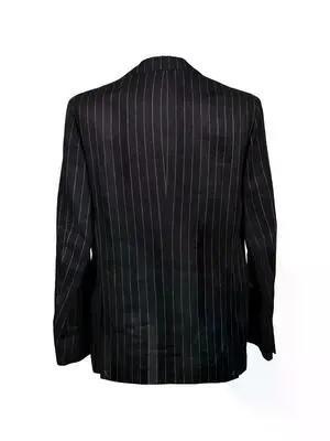 Brunello Cucinelli Pinstripe-pattern Linen Jacket