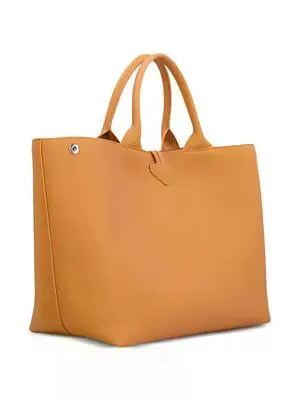 Longchamp Le Roseau Leather Tote Bag