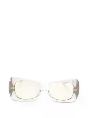 Saint Laurent Howl Rectangle-frame Sunglasses