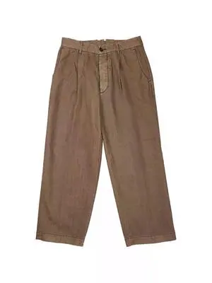 NINE:INTHE:MORNING Pleated Straight-leg Trousers