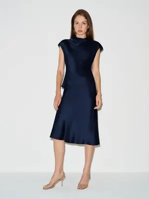 REFORMATION Winslet Silk Two-piece Set - Blue