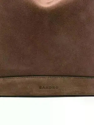 Sandro Leather Shoulder Bag