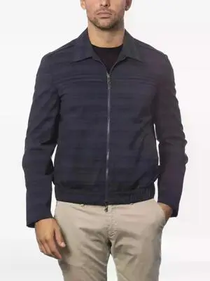 VERRI Ferri Plaid Zip-up Jacket