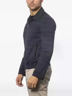 VERRI Ferri Plaid Zip-up Jacket