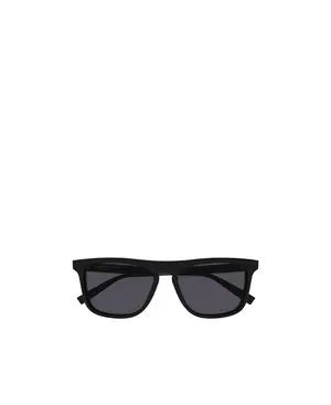Saint Laurent Square Frame Sunglasses - Black