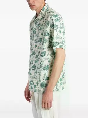 MC2 SAINT BARTH Graphic-print Short-sleeve Shirt