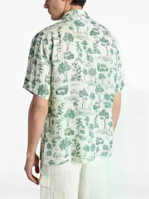 MC2 SAINT BARTH Graphic-print Short-sleeve Shirt