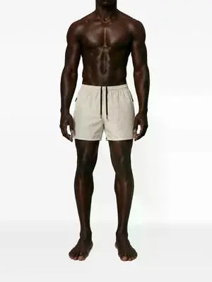 TRIBE AND TRUE Drawstring Waist Swim Shorts