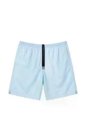 TRIBE AND TRUE Drawstring Waist Swim Shorts - Blue
