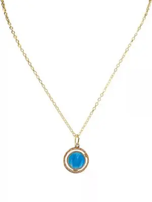 MADISON Virgin Mary Pendant Necklace - Gold