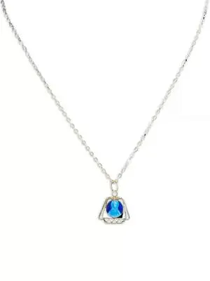 MADISON Virgin Mary Pendant Necklace - Silver