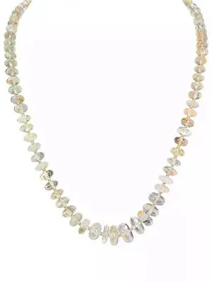 MADISON Aquamarine Beaded Necklace - Blue
