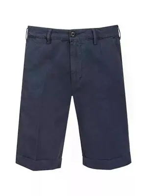 AL DUCA D’AOSTA 1902 Pleated Turned-up Shorts - Blue