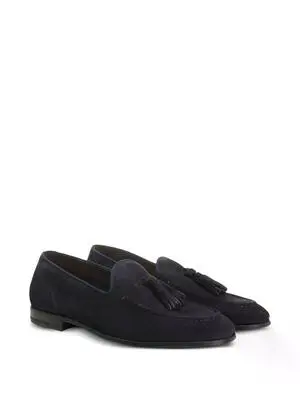 AL DUCA D’AOSTA 1902 Suede Loafers With Tassel Detail - Blue