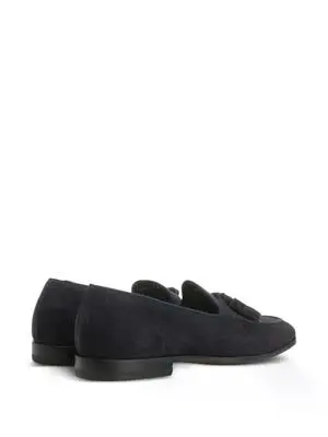 Al Duca D'aosta Suede Loafers With Tassel Detail