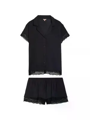 Eberjey Malou Lace-trim Pajamas Set
