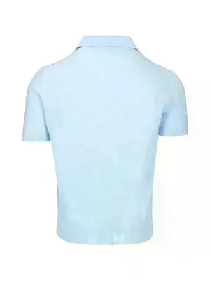AL DUCA D’AOSTA 1902 Moss-stitch Cotton Polo Shirt