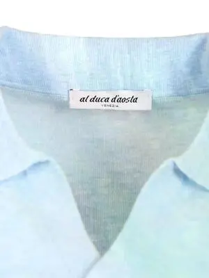AL DUCA D’AOSTA 1902 Moss-stitch Cotton Polo Shirt