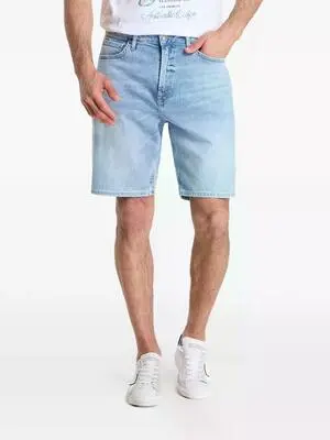 Guess Faded Effect Denim Shorts - Blue