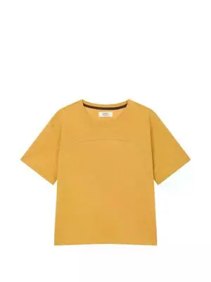 STUDIO TOMBOY Embroidered Logo T-shirt - Yellow