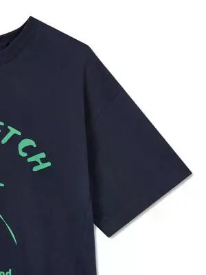 STUDIO TOMBOY Graphic Print Boxy-fit T-shirt