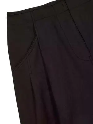 STUDIO TOMBOY Pleated Wide-leg Trousers